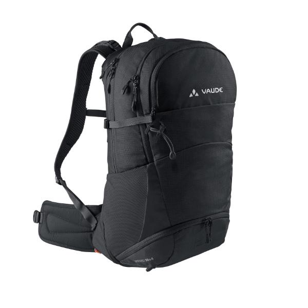 ■メーカー：ファウデ■品名：Wizard 30+4 AC■品番：14568■カラー：0100（ブラック）■サイズ：F（54.0×30.0×26.0cm）■容量：30+4L■重量：1270g■背面長：43cm⇔50cm■メイン素材：600Ｄポ...