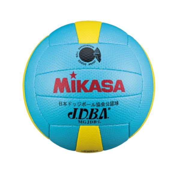 これまでの公認球(MGJDB)より軽量の330ｇつかみやすく、なげやすいグリップ力を実現 全日本ドッジボール選手権全国大会全日本女子総合選手権　D1Gの部春の全国小学生ドッジボール選手権全国大会公式試合球■メーカー：ミカサ MIKASA■品...