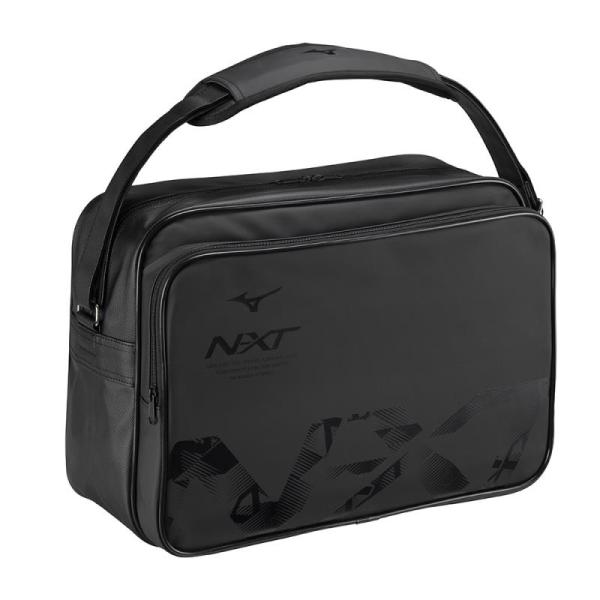 人気のN-XTショルダーバッグ■メーカー：MIZUNO ミズノ■品名：N-XTショルダーバッグ(30L)■品番：33JSB002■カラー：90（ブラック×ブラック）■サイズ：F（L45×W16×H32cm）■容量：約30L■質量：約870g...