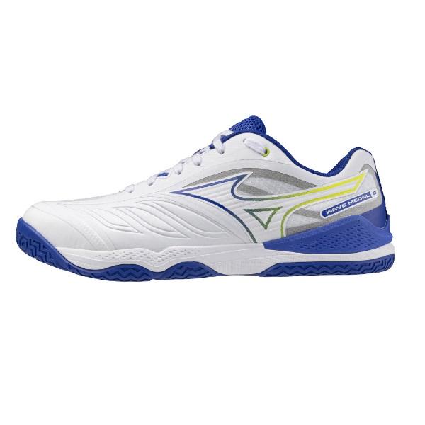 ドライブに全身回転のパワーを。MIZUNO ENERZY NXTを搭載したNEW MEDAL SOLEが、勝負を決める、ポテンシャルを引き出す。3Eワイドタイプ。■メーカー：MIZUNO ミズノ■品名：ウエーブメダル8 WIDE(卓球)■品...