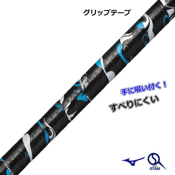 野球グリップテープ史上最高のグリップ力※緩衝材無しタイプにおいて●素材：ポリウレタン●色：0927：ブラック×ブルー●サイズ：30ｍｍｘ1000ｍｍｘ1.2ｍｍ※エンドテープ入り☆メール便ＯＫ