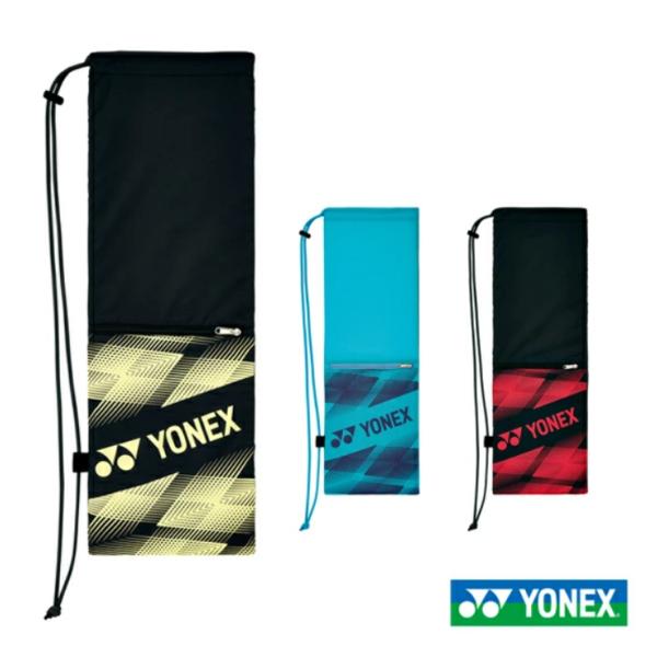 YONEX　ラケットケース　品番：BAG2391B　ミントブルー、レッド、ペールイエロー素材ナイロン原産地台湾サイズ縦：24.5cm横：74cm