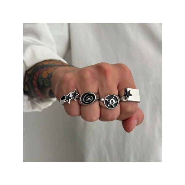 着用時期 : デイリー要素 : 多元素スタイル : カジュアルカラー : シルバー素材 : ステンレス鋼性別 : 男性