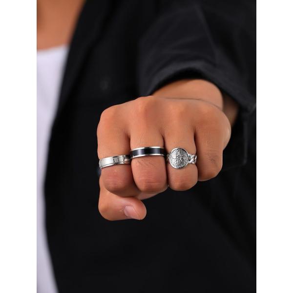 詳細 : レター, スター着用時期 : デイリー要素 : ダイヤモンドスタイル : パンクカラー : マルチカラー素材 : ステンレス鋼性別 : 男性