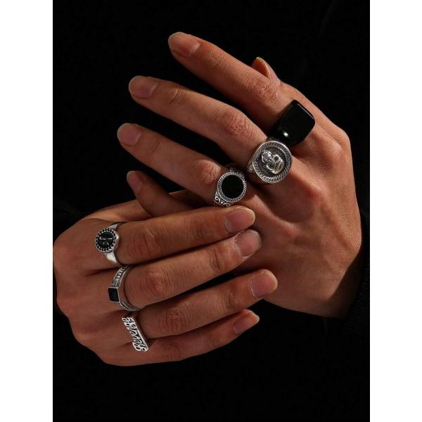 着用時期 : グラマラス要素 : スカルスタイル : ヒップホップカラー : シルバー素材 : 亜鉛合金性別 : 男性, カップル