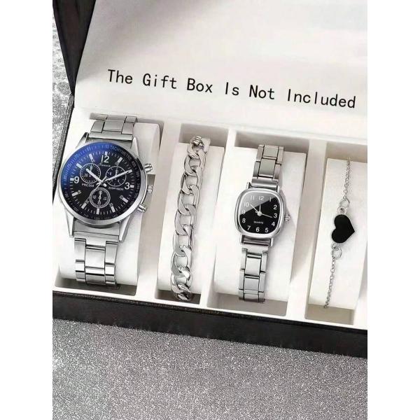 ストラップ素材 : 亜鉛合金表示タイプ : ポインター要素 : 多元素スタイル : カジュアル着用時期 : デイリー時計の形状 : ラウンドストラップの色 : シルバータイプ : 腕時計素材 : 亜鉛合金ケース素材 : 亜鉛合金電源 : 電...