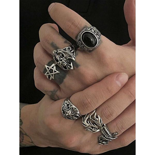 着用時期 : グラマラス要素 : 多元素スタイル : ゴシックカラー : マルチカラーリング 素材 : 亜鉛合金