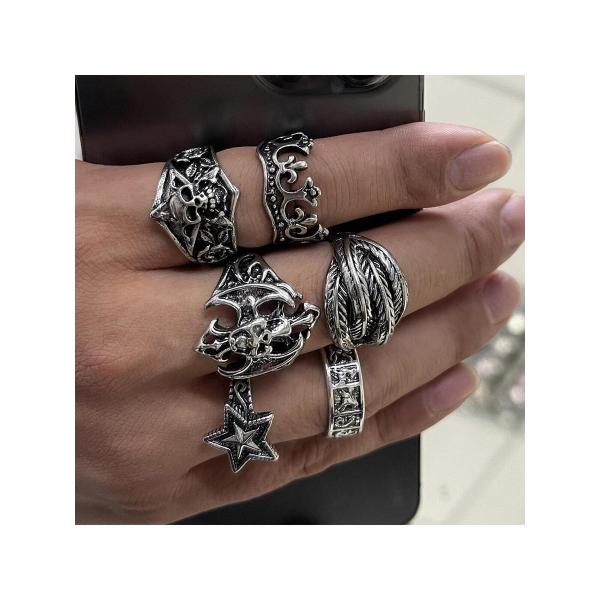 着用時期 : デイリー要素 : 幾何学スタイル : カジュアルカラー : アンティークシルバー素材 : 亜鉛合金性別 : 男性