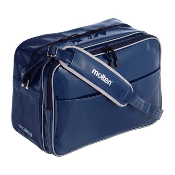 【商品名】エナメルバッグ Lサイズ【素材】ポリウレタン【サイズ】幅44×高さ33×奥行23cm【カラー】ネイビー【別カラー】KM0074WR：ホワイト×レッドKM0074WN：ホワイト×ネイビーKM0074WK：ホワイト×ブラックKM007...