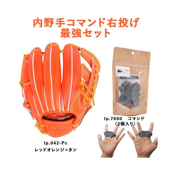 ★　内野手コマンド最強セット　★Ipselect（アイピーセレクト）の中でも使いやすい内野手用グラブと体幹をしっかりと作り上げるコマンドをセットに！練習の際に装着することで、無理なく身体を使うことができるようになります。・Ip.042-Pc...