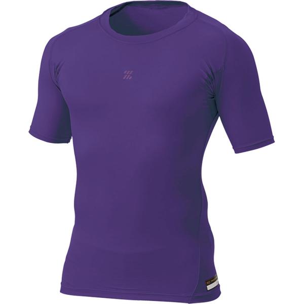 【商品名】プロステイタス フィジカルコントロールウエア クルーネック 半袖 アンダーシャツ フィットタイプ【カラー】7400パープル【素材】ポリエステル86%、ポリウレタン14%【機能】吸汗速乾、軽量、ストレッチ、やわらか、消臭【原産国】ベ...