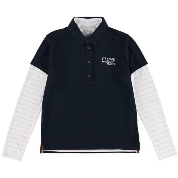 【商品型番】CL5MUG05【商品名】CLUNK クランク アンダーセットハイネックポロ レディース ゴルフウェア 吸汗速乾【商品説明】長袖アンダー×ポロシャツのセットアイテムです。重ね着するのはもちろん、それぞれ単品使いも可能な3WAY仕...