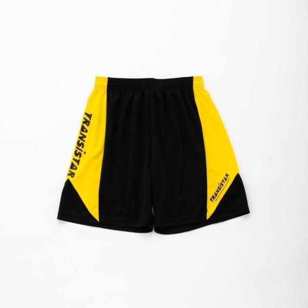 【商品名】ゲームパンツ PENNANT メンズ レディース ユニセックス ハンドボール ハンド パンツ プラクティスパンツ プラパン ボトムス【カラー】BLACK×YELLOW【素材】ポリエステル(ドライ)100%【サイズ】(cm)M/L/...