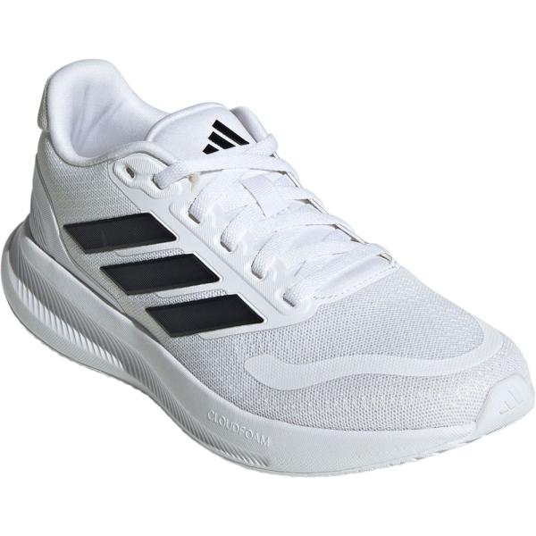 走ったり、スポーツしたり、アクティブなジュニアの足を支えるアディダス スニーカー。控えめかつレトロなスタイルに、現代の快適な履き心地をもたらすテクノロジーを採り入れた、冒険心をくすぐる一足。バネのある走りを導くCloudfoamミッドソール...