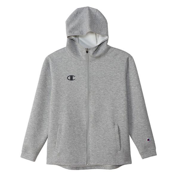 【商品名】ZIP HOODED SWEATSHIRT【カラー】070オックスフォードグレー【素材】コンフォートダブルニット（ポリエステル84％・レーヨン12％・ポリウレタン4％）【サイズ】S：身長165、胸囲88、ウエスト74M：身長170...