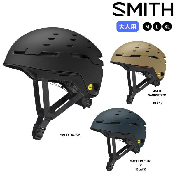 【商品名】SUMMIT サミット MIPS ミップス【カラー】MATTE PACIFIC × BLACKMATTE_BLACKMATTE SANDSTORM × BLACK【US FIT SIZE（cm）】Medium：55〜59Large...