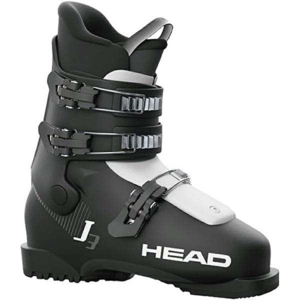 スリーバックルのジュニア用スキーブーツ。快適で暖かく履きやすい。初心者にもおすすめです。