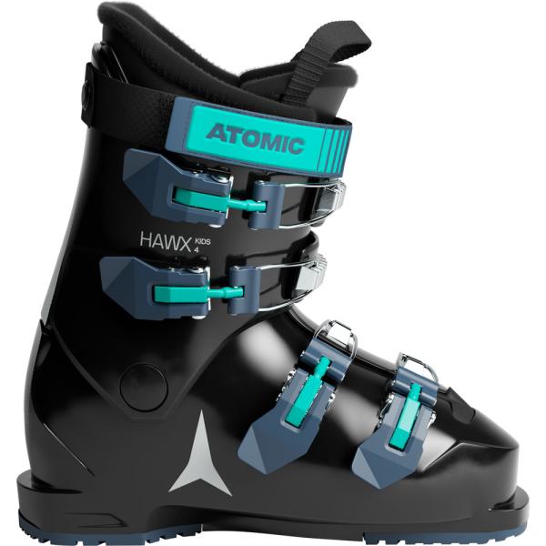【商品名】HAWX KIDS 4【カラー】Black【特徴】アトミック・ホークス・キッズ4は、高性能パッケージの中に簡単で軽量なハンドリングを必要とする若者のための4バックルのジュニア・スキーブーツです。アトミックホークスキッズ4は4バック...