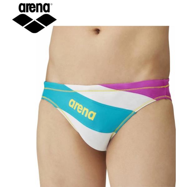 【商品名】競泳水着 メンズ トレーニングリミック【カラー】WTEG【素材】フルダルUV／ダブルエステル／マットエステル（ポリエステル、ポリウレタン）【原産国】中国又は日本【特長】鮮やかな色の直線的な切替えデザインが印象的なデザインです。※前...