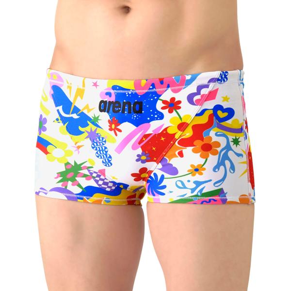 トレーニングカテゴリー「TOUGHSUITシリーズ」。大会に向けて練習を重ねる頻度が高いスイマーにオススメの練習用水着。環境に配慮したリサイクルポリエステル素材「タフスキンEP」を使用し塩素に強く長持ち。シーズンテーマのVIBRANT WE...