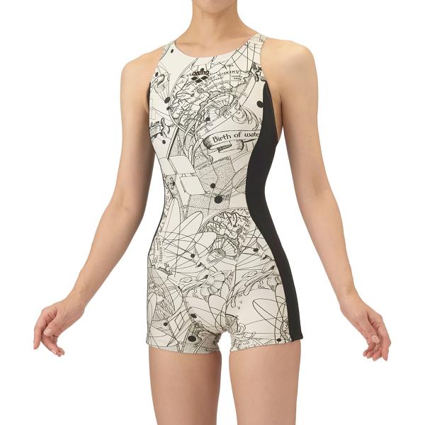 トレーニングカテゴリー「TOUGHSUITシリーズ」。大会に向けて練習を重ねる頻度が高いスイマーにオススメの練習用水着。環境に配慮したリサイクルポリエステル素材「タフスキンEP」を使用し塩素に強く長持ち。シーズンテーマのBirTh of W...