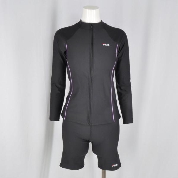 【カラー】BPL　パープル【サイズ】・9M／バスト83、ヒップ87〜95cm・11L／バスト86、ヒップ92〜100cm・13L／バスト89、ヒップ92〜100cm【素材】ポリエステル85％ ポリウレタン15％【特徴】フロントにフルジップを...