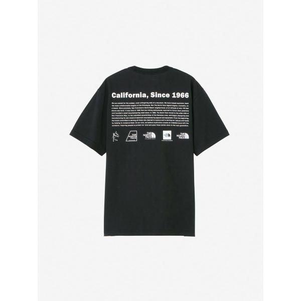 【商品名】ショートスリーブヒストリカルロゴティー（メンズ）【カラー】Kブラック【素材】Recycled T/C Knit（ポリエステル73％、綿27％）【サイズ】 /着丈/身幅/肩幅/袖丈/裾幅/袖口幅S/66/51/47/21/51/18...