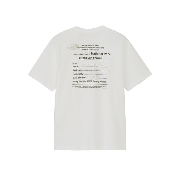 【商品名】S／S Entrance Permission Teeショートスリーブエントランスパーミッションティー（ユニセックス）【カラー】Wホワイト【素材】Recycled T／C Knit（ポリエステル73％、綿27％）【サイズ】XS、S...