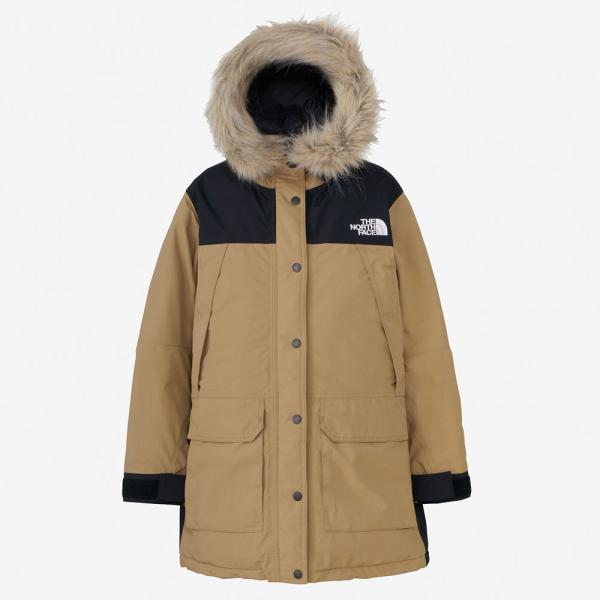 【商品名】マウンテンダウンコート（レディース）【カラー】KTケルプタン【素材】＜表地＞70D Recycled GORE-TEX（2層）（表側：ナイロン100％、裏側：ePE）＜中わた＞GreenRecycled CLEANDOWN（ダウン...