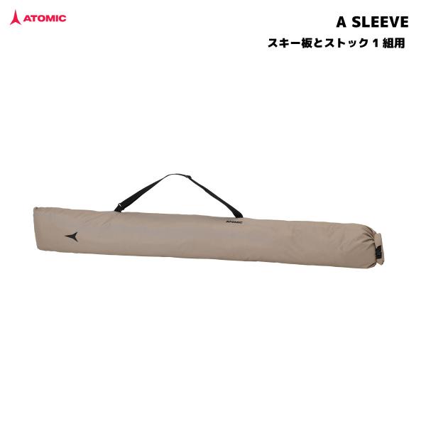スキー板とストック1組用のシンプルでスタイリッシュなスキースリーブ。長さ205cmで、ロールトップとバックルで簡単に調整できるスキー長さアジャスターにより、スキーをしっかりと保護します。ロールトップとバックルで簡単に長さ調節が可能【カラー】...