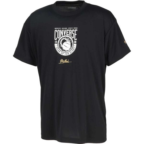 吸汗、速乾性のある機能素材を使用した、シンプルなフロントプリントTシャツ。左袖とフロントの金糸刺繍がポイント。シーホース三河選手着用予定品番。吸汗、速乾ブラックS、M、L、O、XOバスケ ばすけ バスケットボール シーホース三河 選手着用モ...