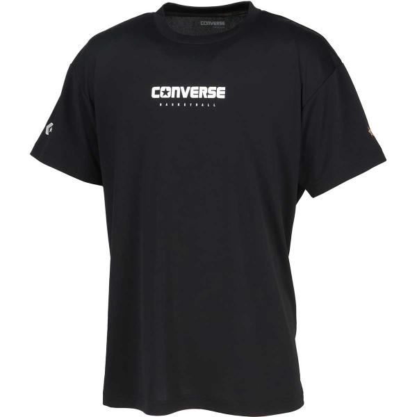 吸汗、速乾性のある機能素材を使用した、Tシャツ。フロントはシンプルなロゴプリントだが、BACKのイラストと左袖とフロントの金糸刺繍がポイント。吸汗、速乾ブラックS、M、L、O、XOバスケ ばすけ バスケットボール シーホース三河 選手着用モ...