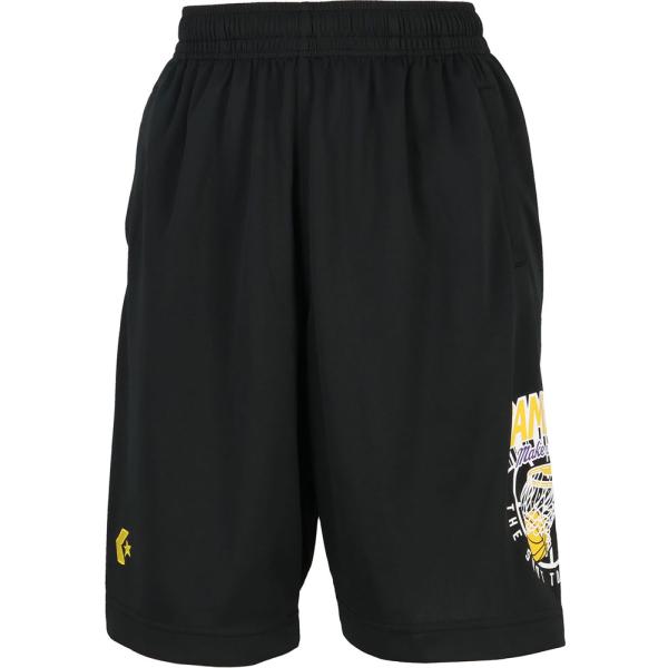 【商品名】Jr.プラクティスパンツ(ポケット付き) ジュニア キッズ 子ども バスケットボール バスケ ミニバス パンツ プラクティスパンツ バスパン ・コンバースのジュニアバスパン。・カレッジロゴをイメージするグラフィック。・柔らかな肌触...