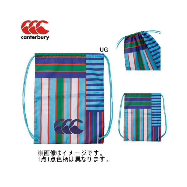 【Fabric】ポリエステルサイズ:H49×W37cm大きくロゴをプリントしたナップサックとしても使用することが可能なマルチパックです。ベースの柄はストライプ柄をランダムにプリントしアグリー風に表現しました。＊一点一点柄の出方が異なります。...