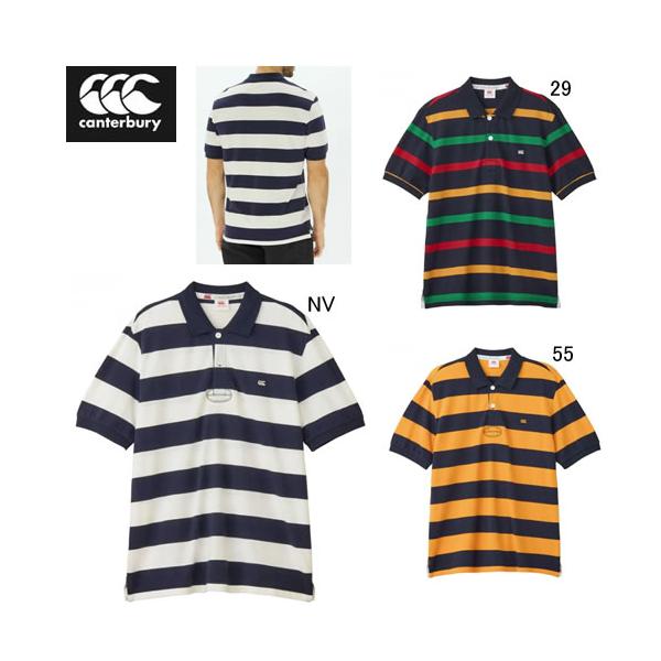 【Fabric】本体：コットン100％環境に配慮した程よい肉厚感のオーガニックコットンを使用したラガーポロです。前立ての補強ステッチや、ラバー釦、脇スリットのトリプルバータックなど、カンタベリーのアイデンティティーが詰まっています。単体での...