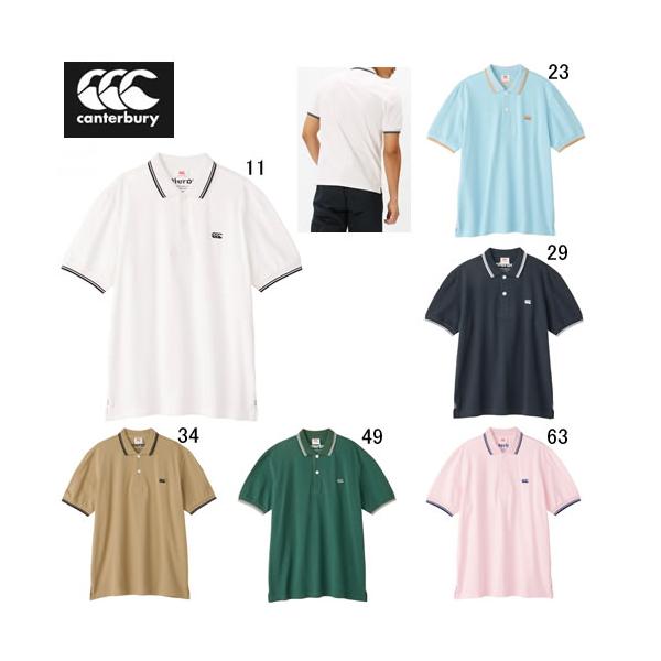 【Fabric】本体：コットン100％環境に配慮した程よい肉厚感のオーガニックコットンを使用したラガーポロです。前立ての補強ステッチや、ラバー釦、脇スリットのトリプルバータックなど、カンタベリーのアイデンティティーが詰まっています。単体での...