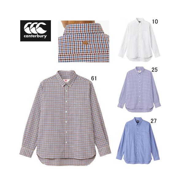 【Fabric】本体：ポリエステル57％、コットン43％シワや型崩れを抑え、シルエットを美しく保つボタンダウンシャツです。 身体の動きを妨げにくい優れたストレッチ素材を使用しているので、コンフォート性を向上させます。また、綿100%の製品と...