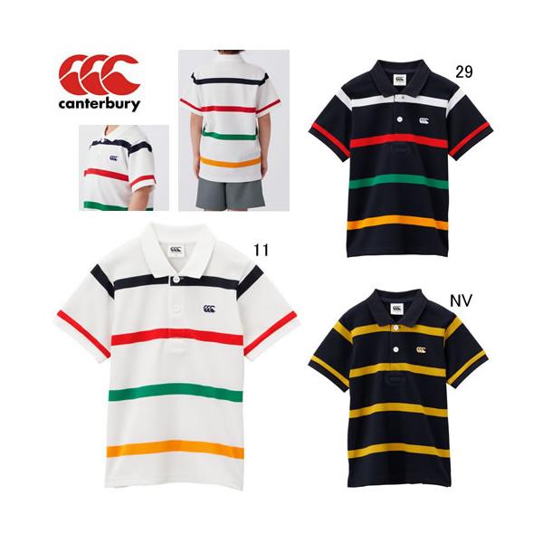 【Fabric】本体：コットン58％　ポリエステル42％コットンにリサイクルポリエステルをブレンドしたカノコ素材を使用したラガーポロです。前立ての補強ステッチや、ラバー釦、脇スリットのトリプルバータックなど、カンタベリーのアイデンティティー...