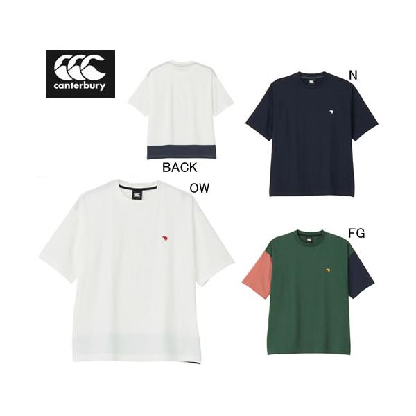 【Fabric】身生地：コットン100%、衿・袖口リブ：コットン95% ポリウレタン5%程よい肉厚感の天竺を使用したショートスリーブTシャツです。 シルエットは、身幅やアームホールに余裕を持たせたボックスタイプで、シンプルなワンポイントロゴ...