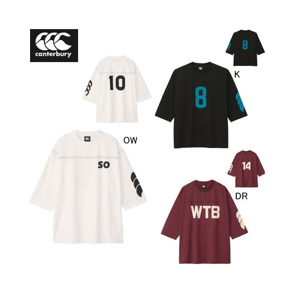 【Fabric】コットン100%ラグビーのポジションに着想を得たグラフィックTシャツスポーツカルチャーを日常で楽しめる一着七分袖仕様で季節を問わず活躍身幅にゆとりを持たせたリラックスシルエット柔らかな風合いで快適な着用感を実現ホームページに...