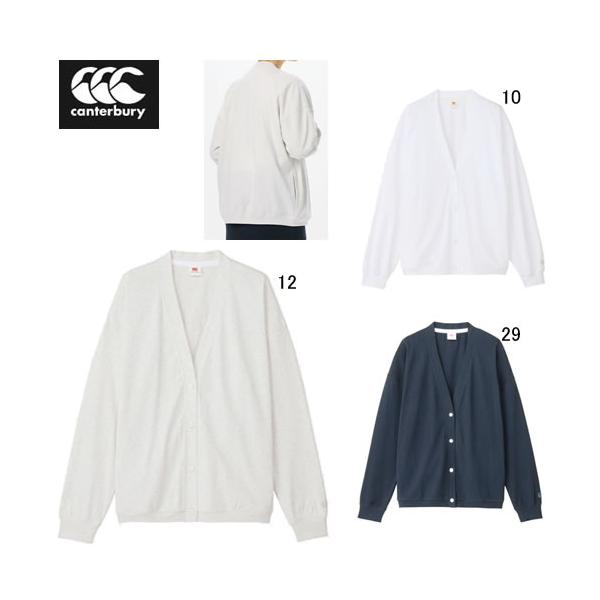 【Fabric】本体：コットン100％オーガニックコットンの入った10/-OE天竺を使用したオーバーサイズシルエットのVネック型カーディガンです。 フロントの開閉はラバーボタン。カンタベリーがラガーマンのために開発した、安全性の高いゴム製の...