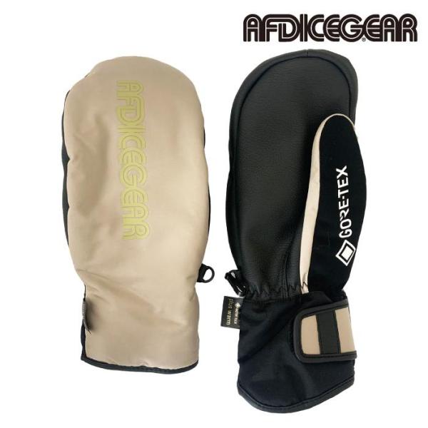 日本正規品 エーエフディ グローブ 23-24 AFDICEGEAR MITT GLOVE Sand スノーボード ミット ミトン 手袋 爆買