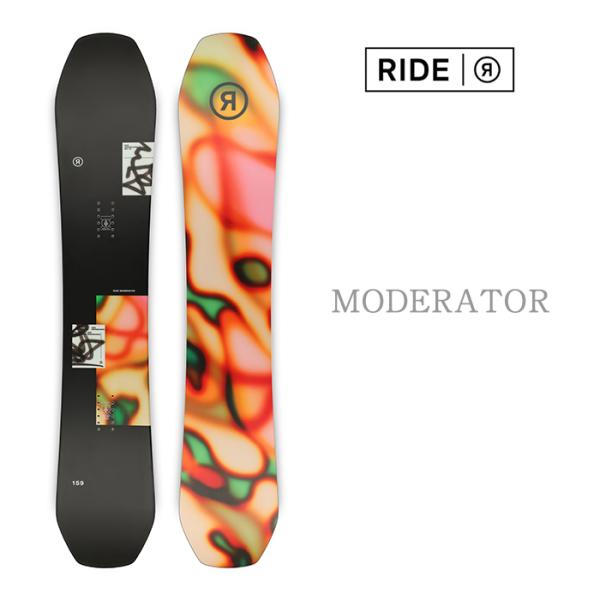 爆買 日本正規品 スノーボード 板 ライド RIDE MODERATOR モデレーター メンズ レディース 24-25