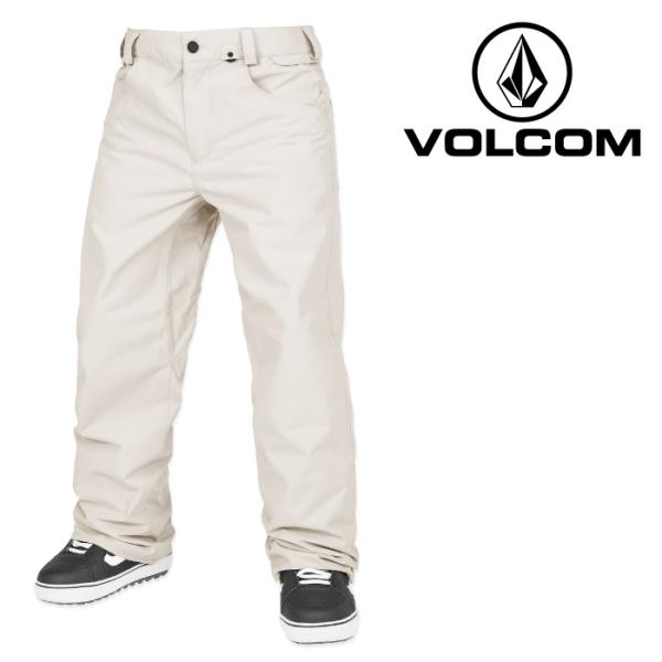 日本正規品 スノーボード ウェア パンツ ボルコム VOLCOM MENS 5-POCKET PANTS Stone メンズ 24-25 爆買