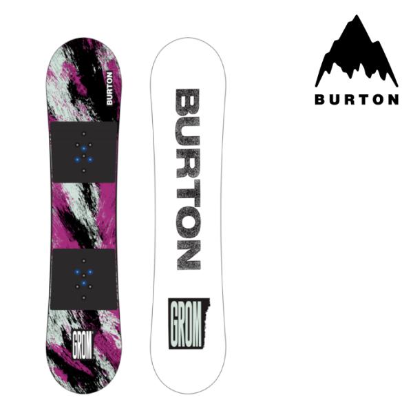 日本正規品 スノーボード 板 バートン BURTON GROM Purple Teal グロム Flat Top キッズ ユース 子供 25-26 爆買