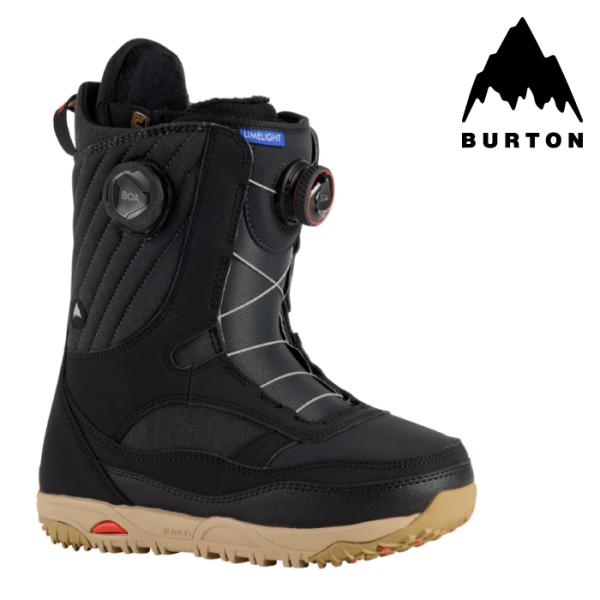爆買 日本正規品 スノーボード ブーツ バートン BURTON WOMENS LIMELIGHT BOA WIDE Black ライムライト ボア ワイド レディース 25-26