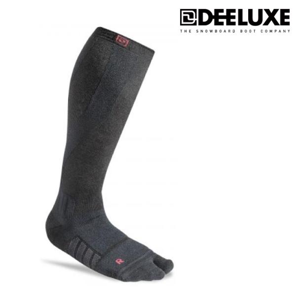 日本正規品 スノーボード ソックス ディーラックス DEELUXE THERMO SOCKS EVO TABI + Black サーモ ソックス 靴下 メンズ レディース 25-26 爆買