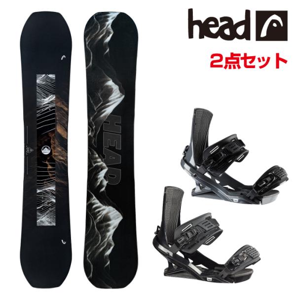 日本正規品 スノーボード ビンディング 2点セット ヘッド HEAD MIGHTY DCT - FX ONE LYT マイティ エフエックス メンズ 25-26