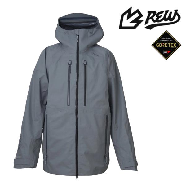 日本正規品 スノーボード ウェア ジャケット アールイーダブリュー REW REALITY MtBC JKT 24 True Gray GORE-TEX ゴアテックス メンズ レディース 25-26 爆買