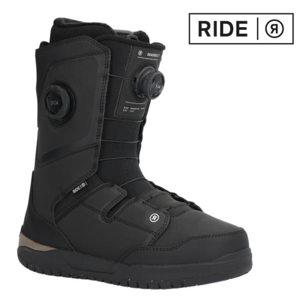 日本正規品 スノーボード ブーツ ライド RIDE DEADBOLT ZONAL Black デッドボルト メンズ 25-26 爆買